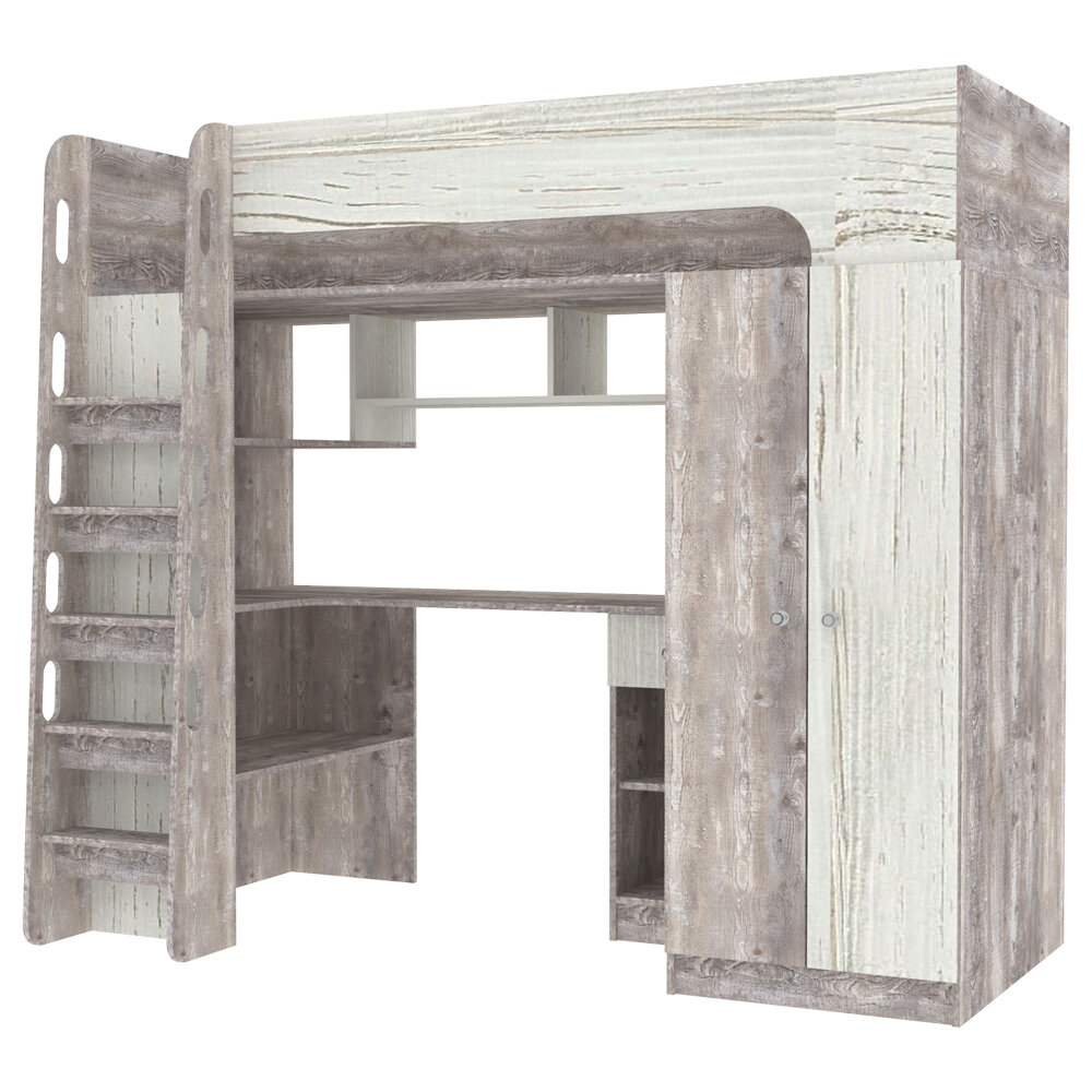 Кровать-чердак КарИВи Астра 10