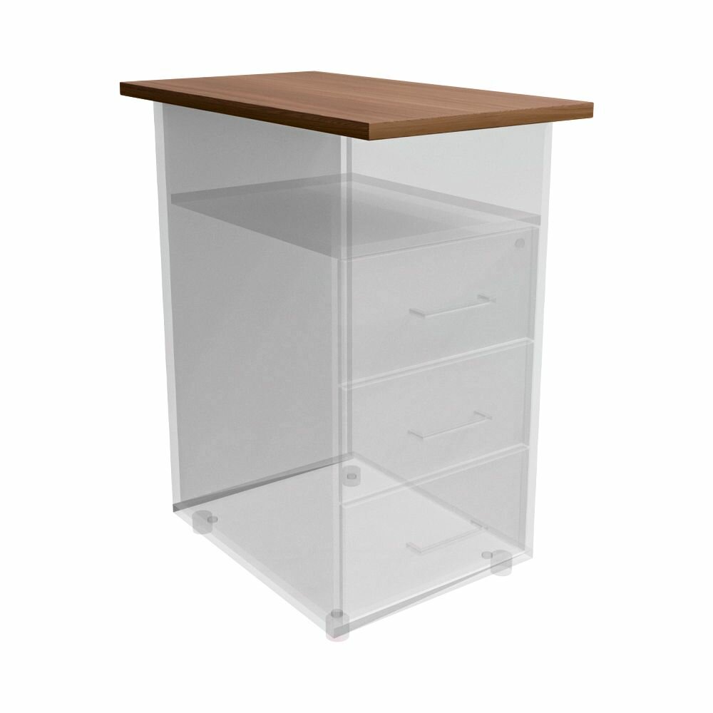 Топ на тумбу ТП50 КТП40-70, р. 400х700х22, Ясень шимо темный