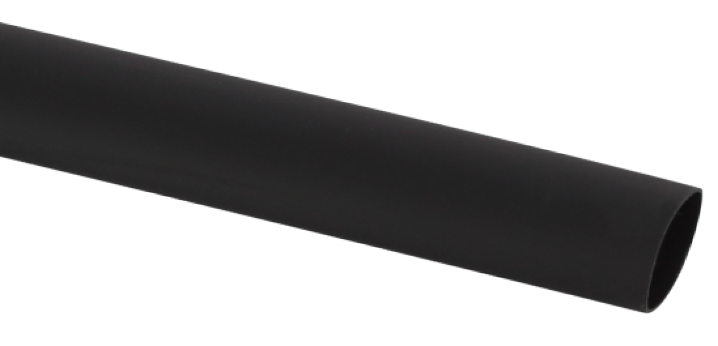 Термоусадочная трубка ЭРА ТТКнг с клеевым слоем 3.2/1 полиолефин черный длина 1м, диаметр 3.2(1)мм, Б0045211, 1шт. / термотрубка