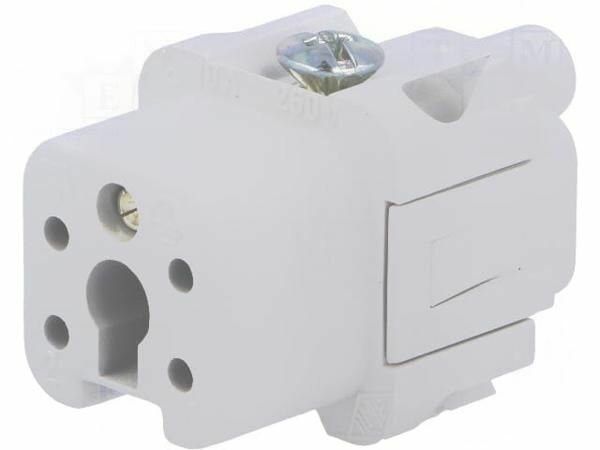 Разъем HDC ILME CKF04, "мама", CK-MK, PIN 5, 4+PE, размер 21.21, 10А, 250В