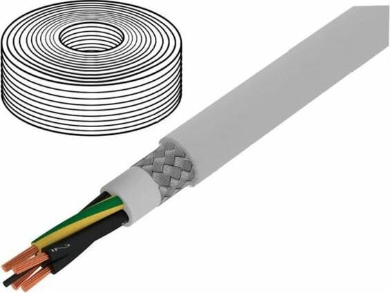 Провод HELUKABEL 22964 TOPF.600-C-PVC 4X10 Провод TOPFLEX-600-C-PVC многопров Cu 4G10мм2 ПВХ серый кратно 1м