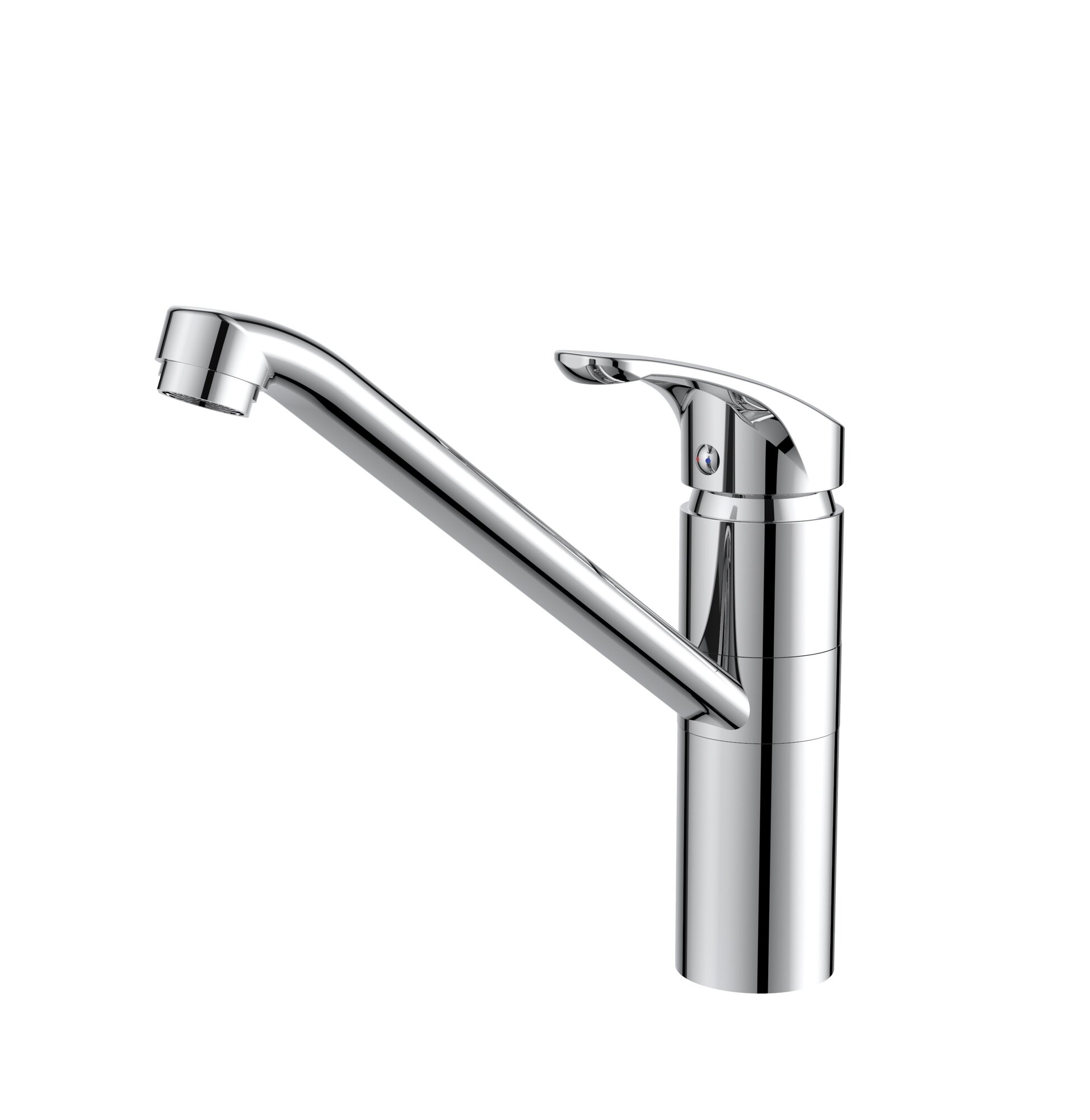 Смеситель для кухни ESKO Kitchen K8 высокий латунный с поворотным изливом