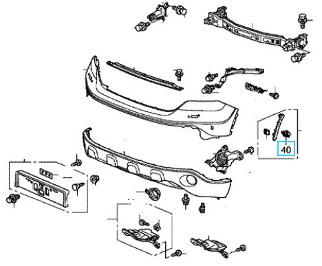 Фиксатор, пружинный (Оригинал)