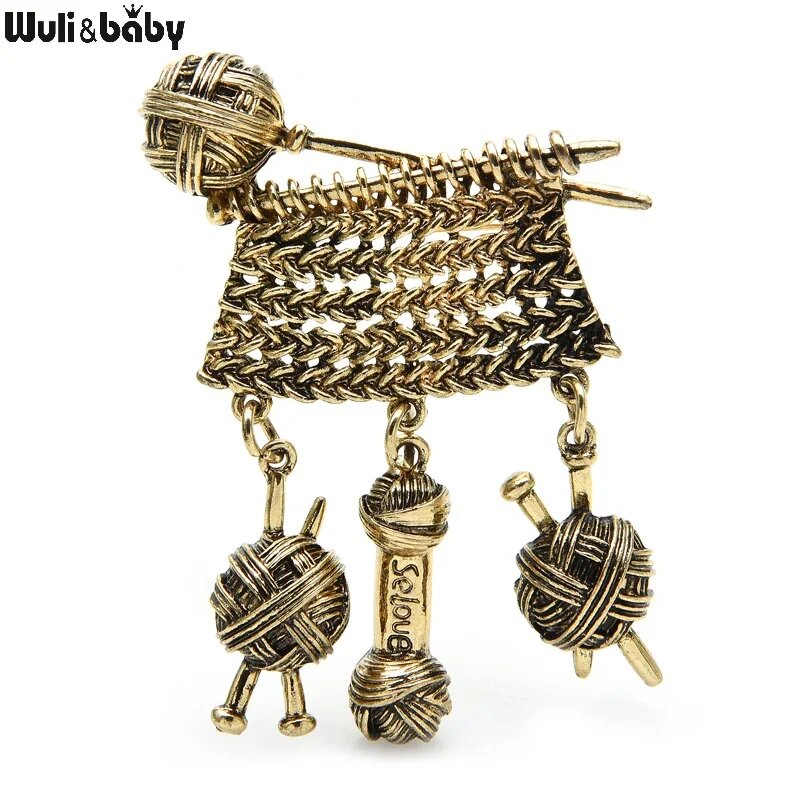 Брошь Wuli & baby