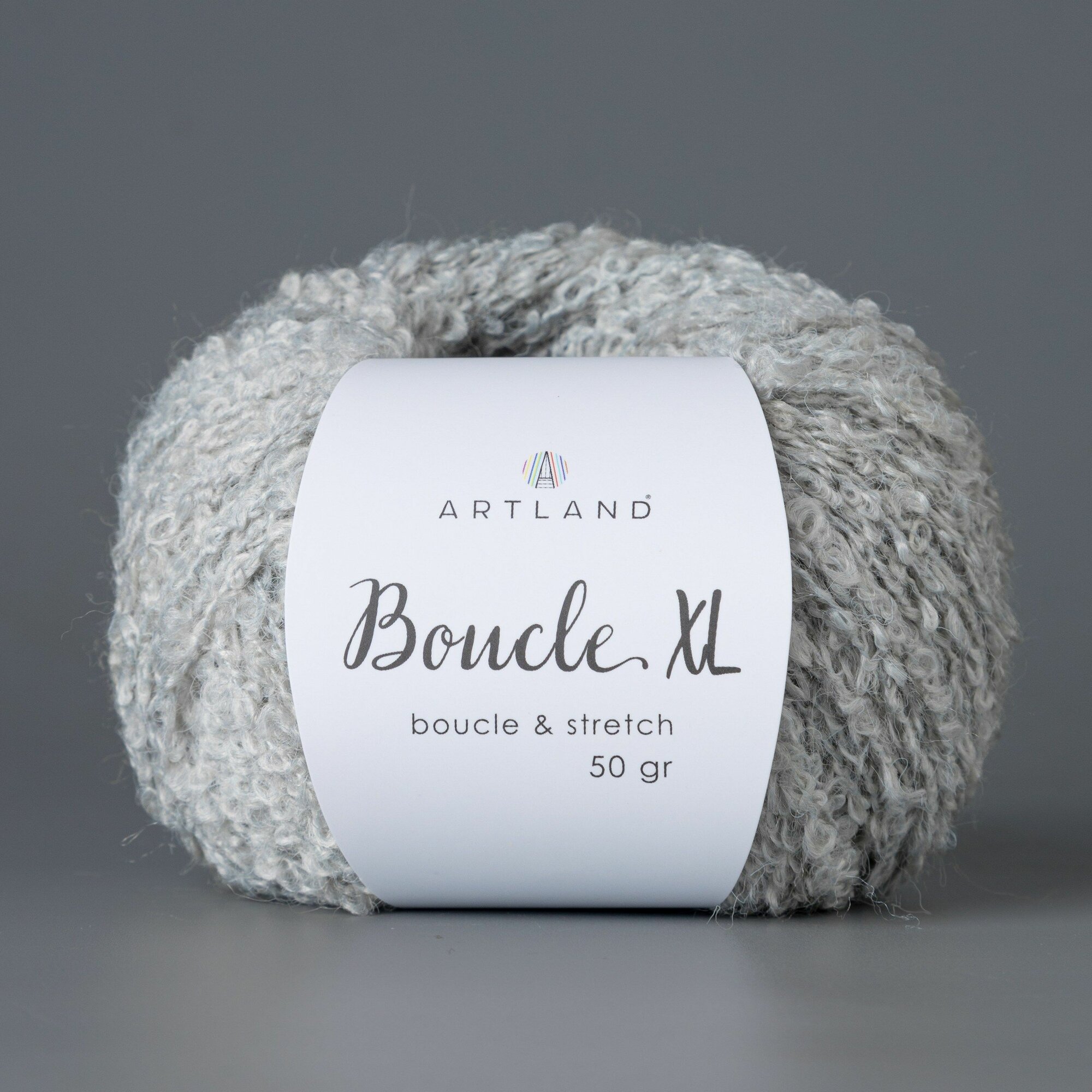 Пряжа Artland Boucle XL 067 серый (50г/115м, упаковка 5 мотков)