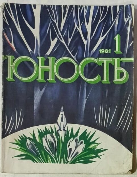 Журнал Юность №1 1981г