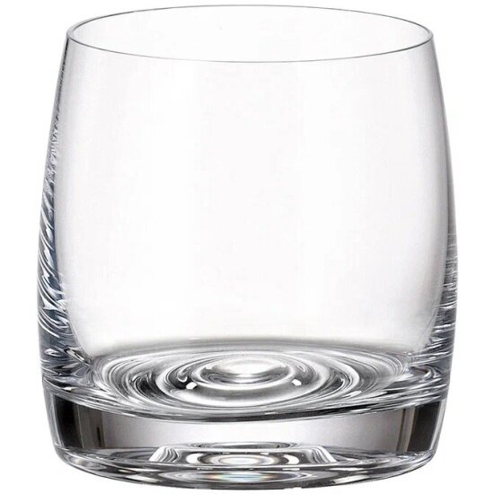 Набор стаканов для виски Crystal Bohemia "PAVO AQUA", 230 мл (набор 6шт)
