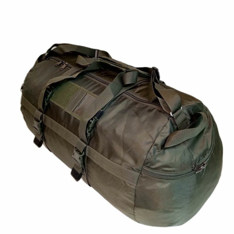 Баул "Мамонт-М" 130 литров, нагрузка до 180 кг, цвет Олива, Вещевой, транспортный, армейский, тактический,