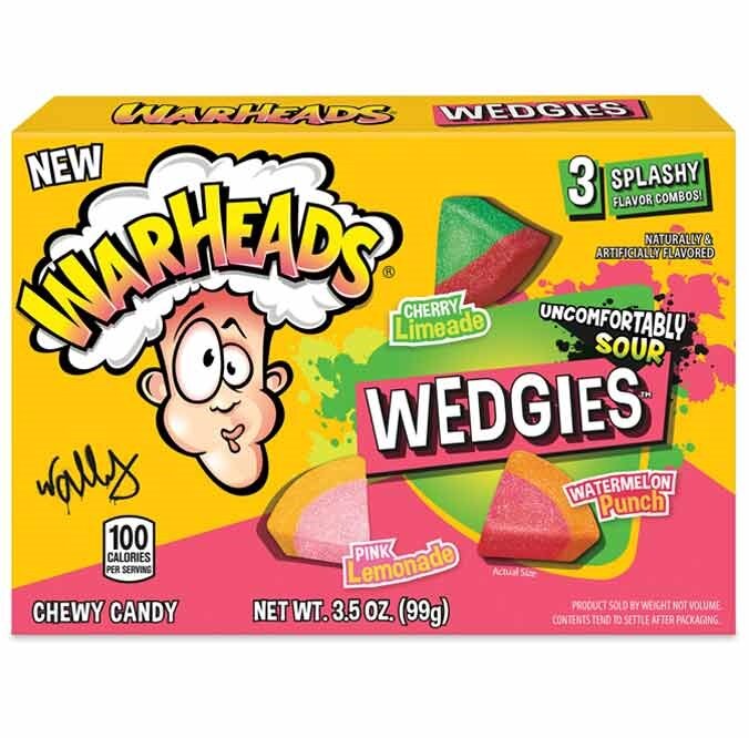 Warheads Wedgies Конфеты кислые 99 гр