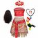 Костюм Моаны для девочки 5-6T (Tag 130), цвет Moana Dress 6