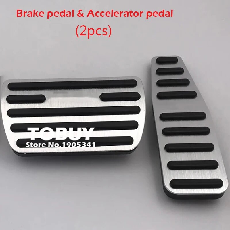 Комплект модифицированных педалей для Opel Antara AT 2008 ~ 2013, педаль газа акселератора, подножка, накладка, декоративный аксессуар Gas Brake (2pcs)