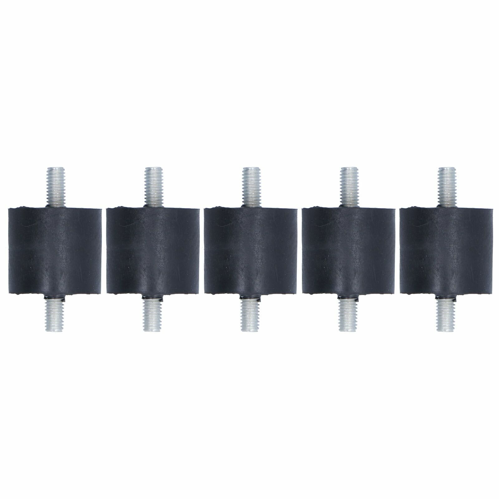 5 шт. резиновый виброизолятор, амортизация, высокая эластичность, хорошая амортизация, шумоподавление, резиновые крепленияM8