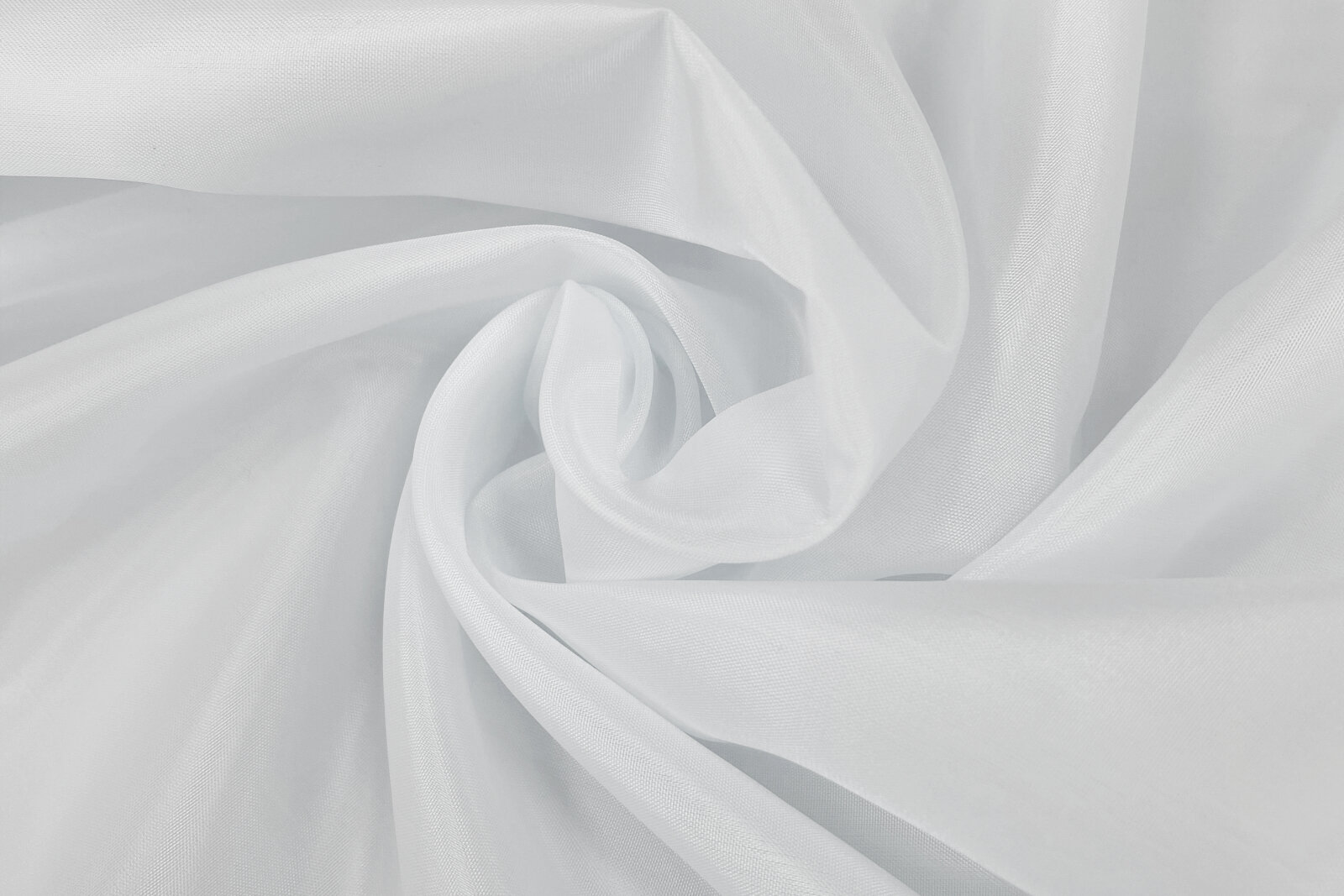 Ткань подкладочная Taffeta белая, 90 г/пм, ш150см, 0,5 м