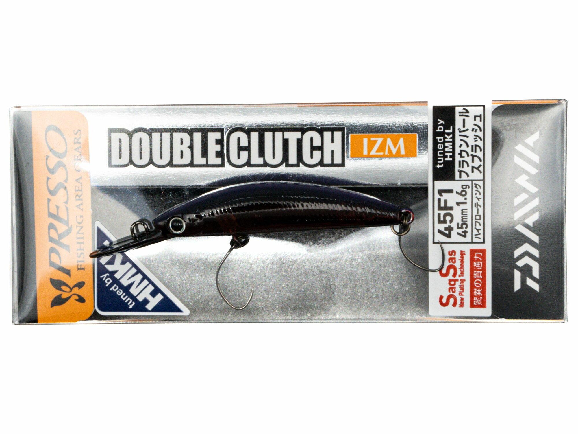 Воблер Daiwa Presso Double Clutch 45F1, 1.6 г, #MT Flasher (by HMKL)