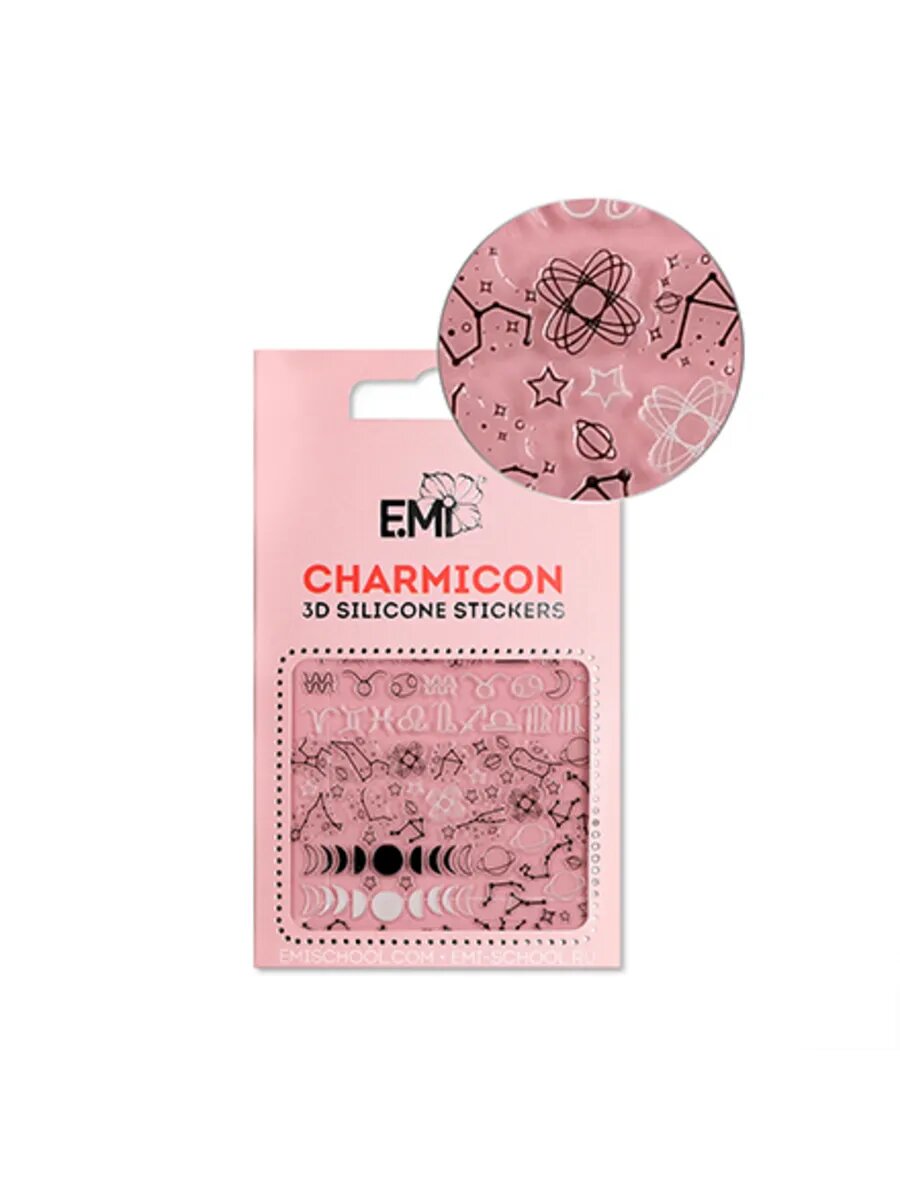 Charmicon 3D Silicone Stickers №126 Созвездия зодиака