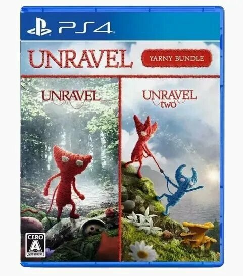 KNOW EASY-Игра Игра Unravel 1+2 (PlayStation 4, Английская версия)