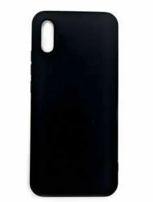 Xiaomi Redmi 9A Силиконовый чёрный чехол для ксиоми редми 9а 9 а сяоми