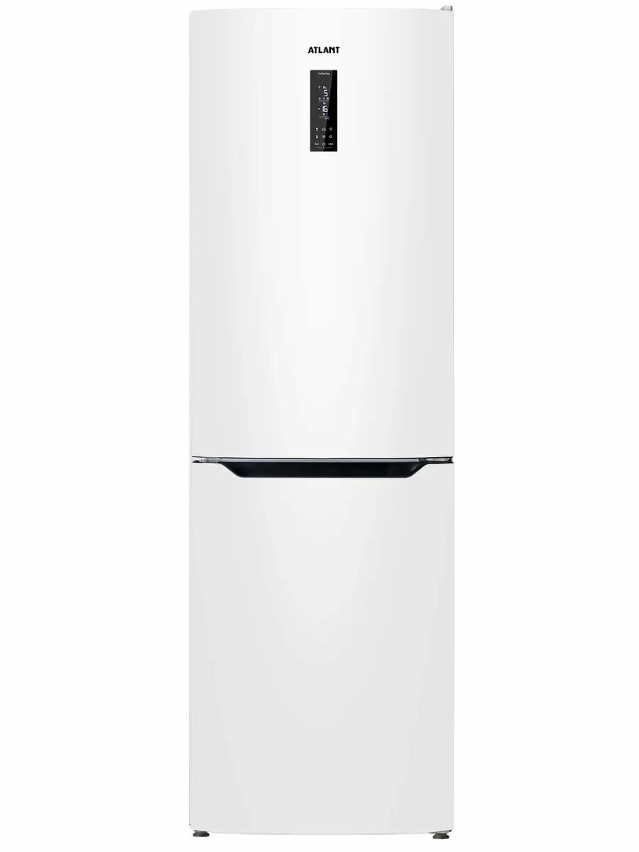 Двухкамерный холодильник ATLANT 4621-109-NW, класс A+, No Frost, Суперохлаждение, Суперзаморозка и Отпуск, Smart connect, сосуд с регулируемым уровнем влажности, белый