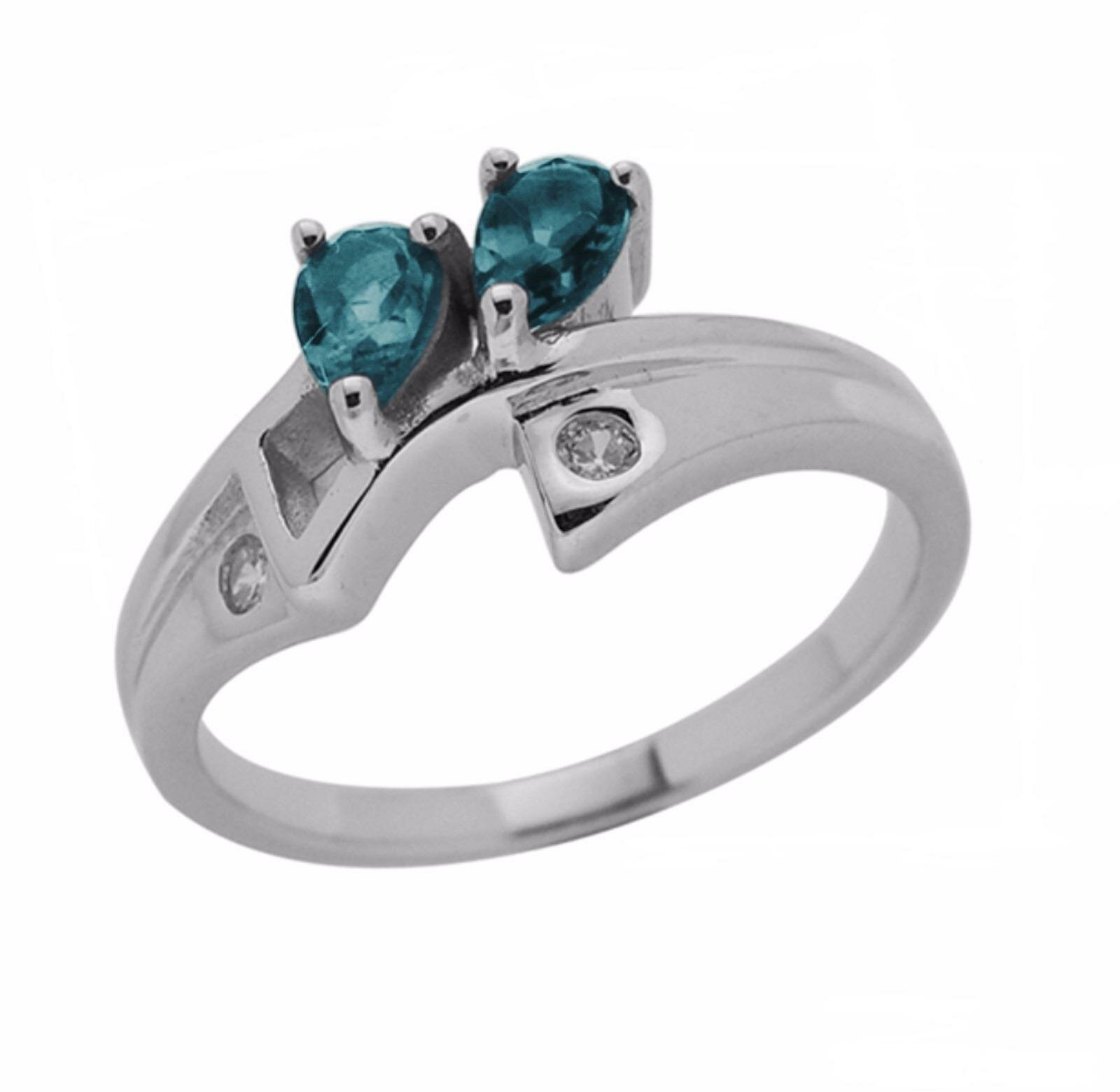 Кольцо тонкое, серебро, 925 проба, родирование, топаз, фианит