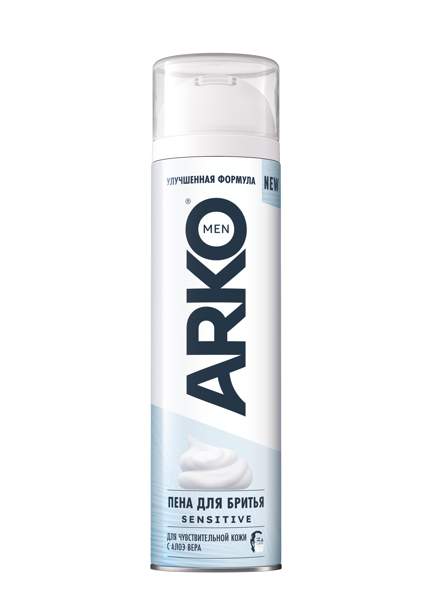 Пена для бритья Arko men Sensitive, 200мл