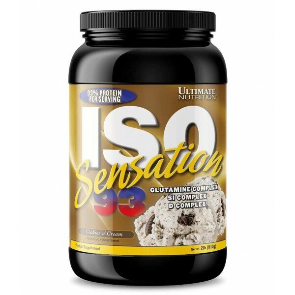 Протеин Ultimate Nutrition ISO Sensation 910 гр Печенье крем
