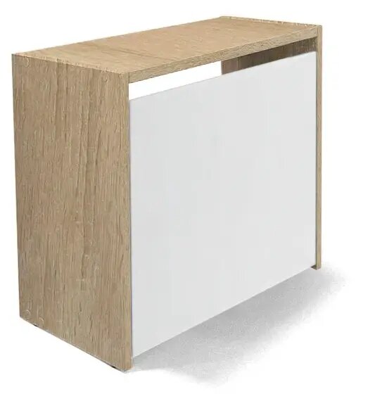 Обувница Vental Лаком-1 Дуб сонома/Белый