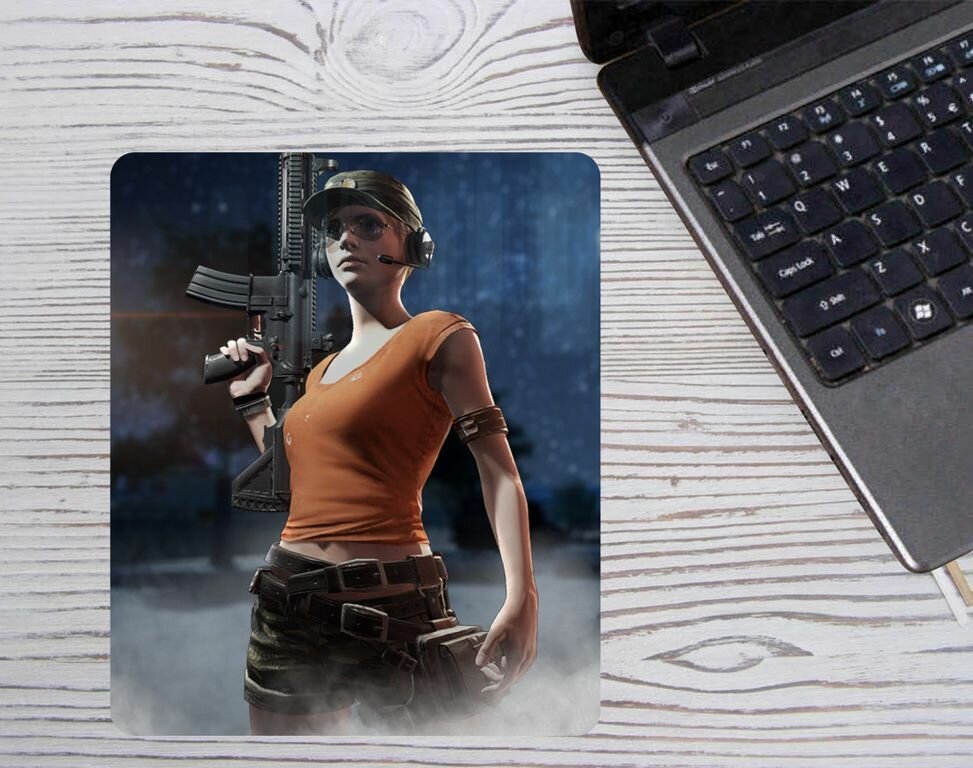 Коврик для мышки игровой 36 на 29 см GOODbrelok PlayerUnknown s Battlegrounds, PUBG, пубг №17