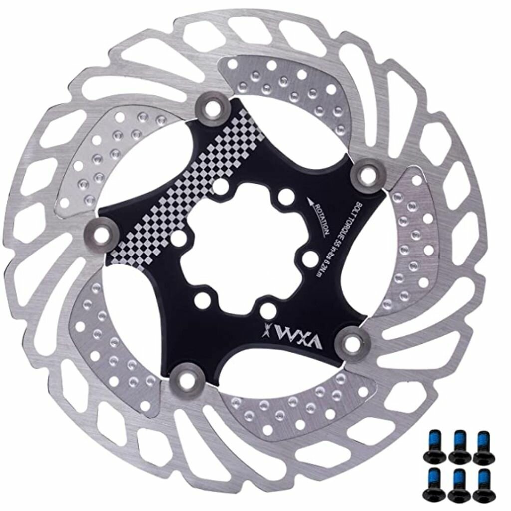 Запчасти для велосипедов, Плавающий диск охлаждения горного велосипеда 140/160/180/203 мм-черный-180 ММ