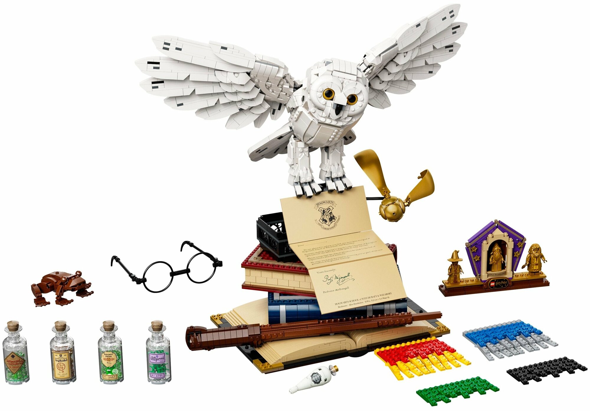 Конструктор Harry Potter 76391 Символы Хогвартса: коллекционное издание