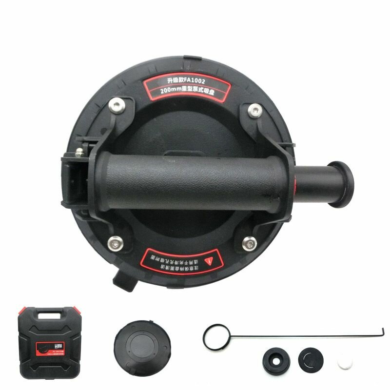 Стеклодомкрат/Вакуумная присоска для плитки и стекла 200мм нагрузка 70 кг