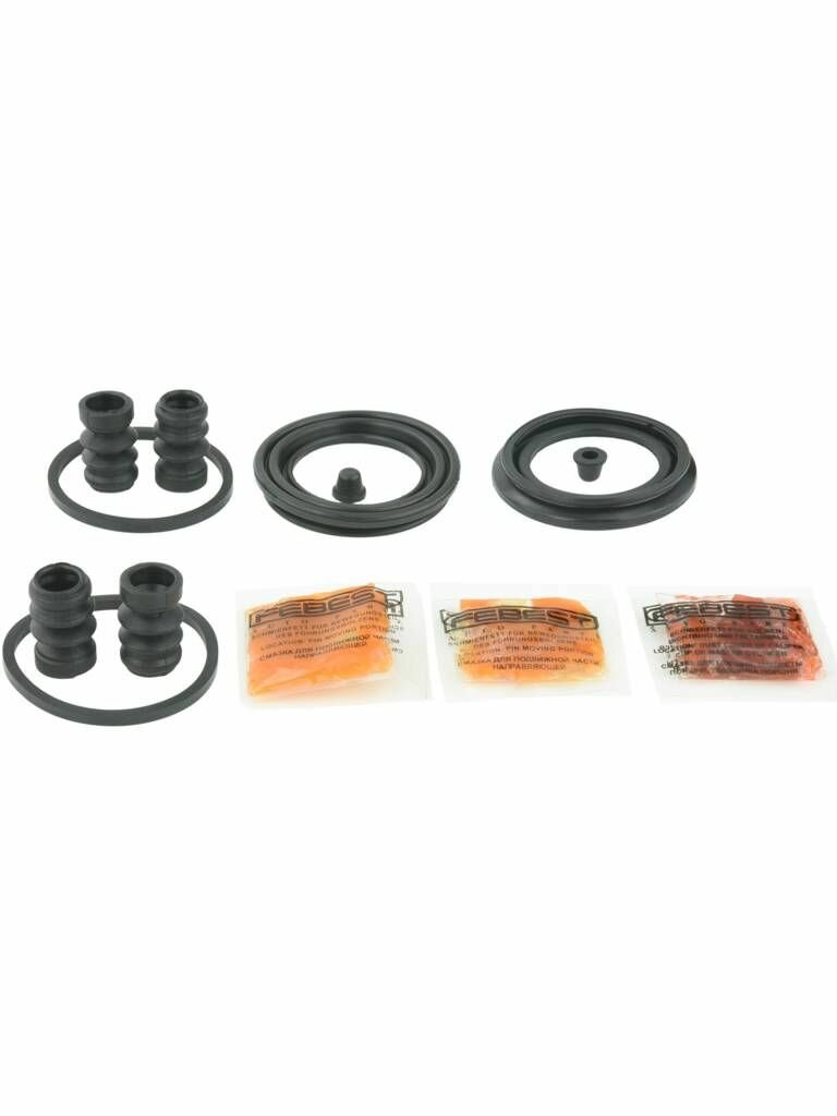 Ремкомплект суппорта тормозного переднего (на обе стороны) для автомобилей DAIHATSU, SUBARU, TOYOTA 0175-QNC20F FEBEST