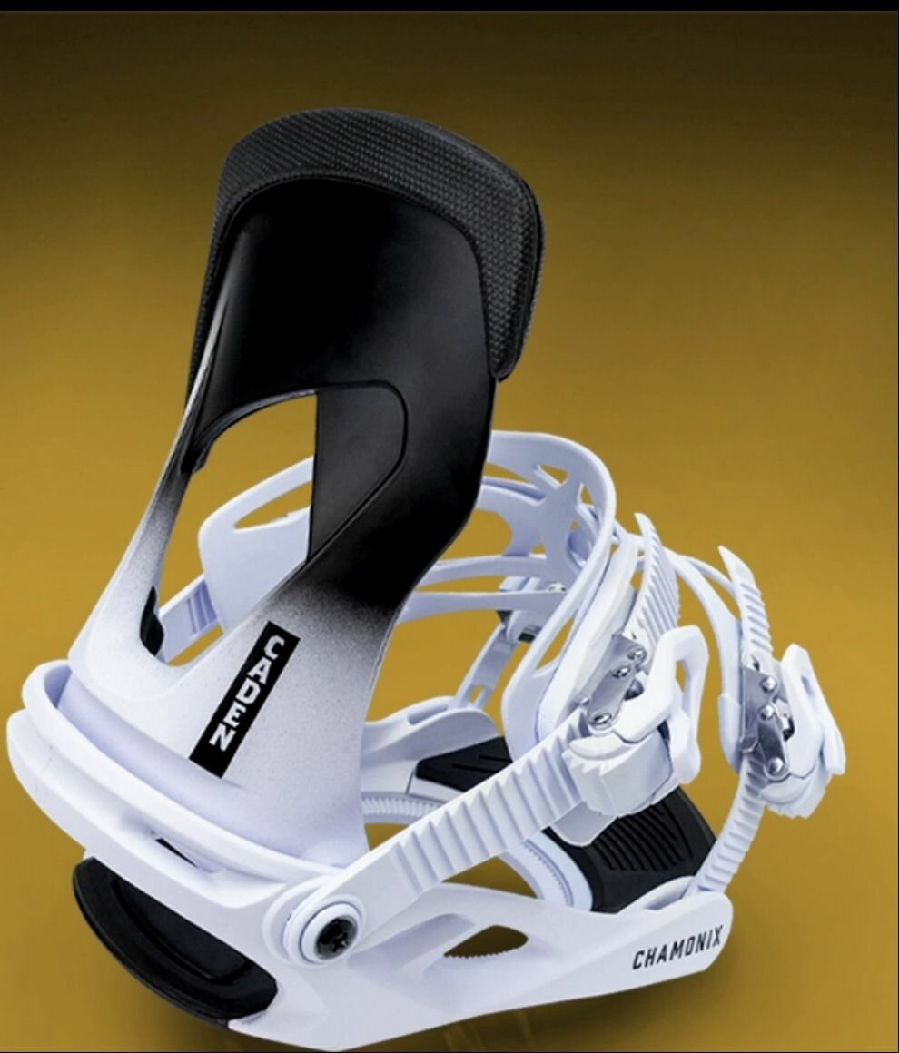 Крепления для сноуборда, Chamonix Caden 2022, Градиентный белый, L, белый -kpa