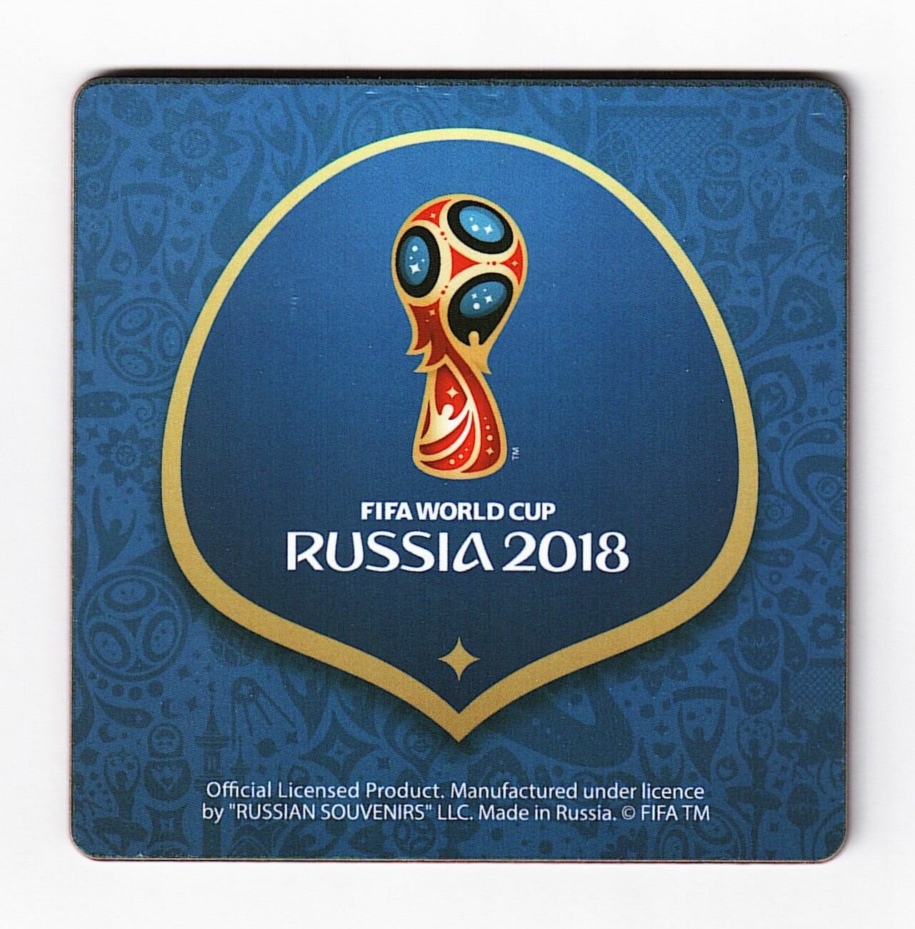 Бирдекель (костер) Эмблема 2018 FIFA (подставка под пивной бокал)