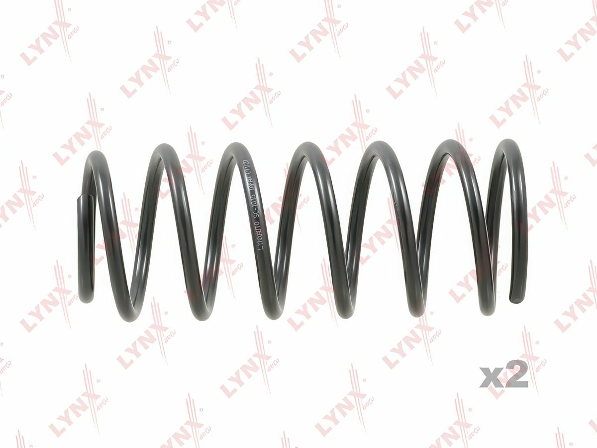 Пружины передние, 2 шт для Шевроле Ланос, Дэу Ланос арт SC1015 LYNXAUTO