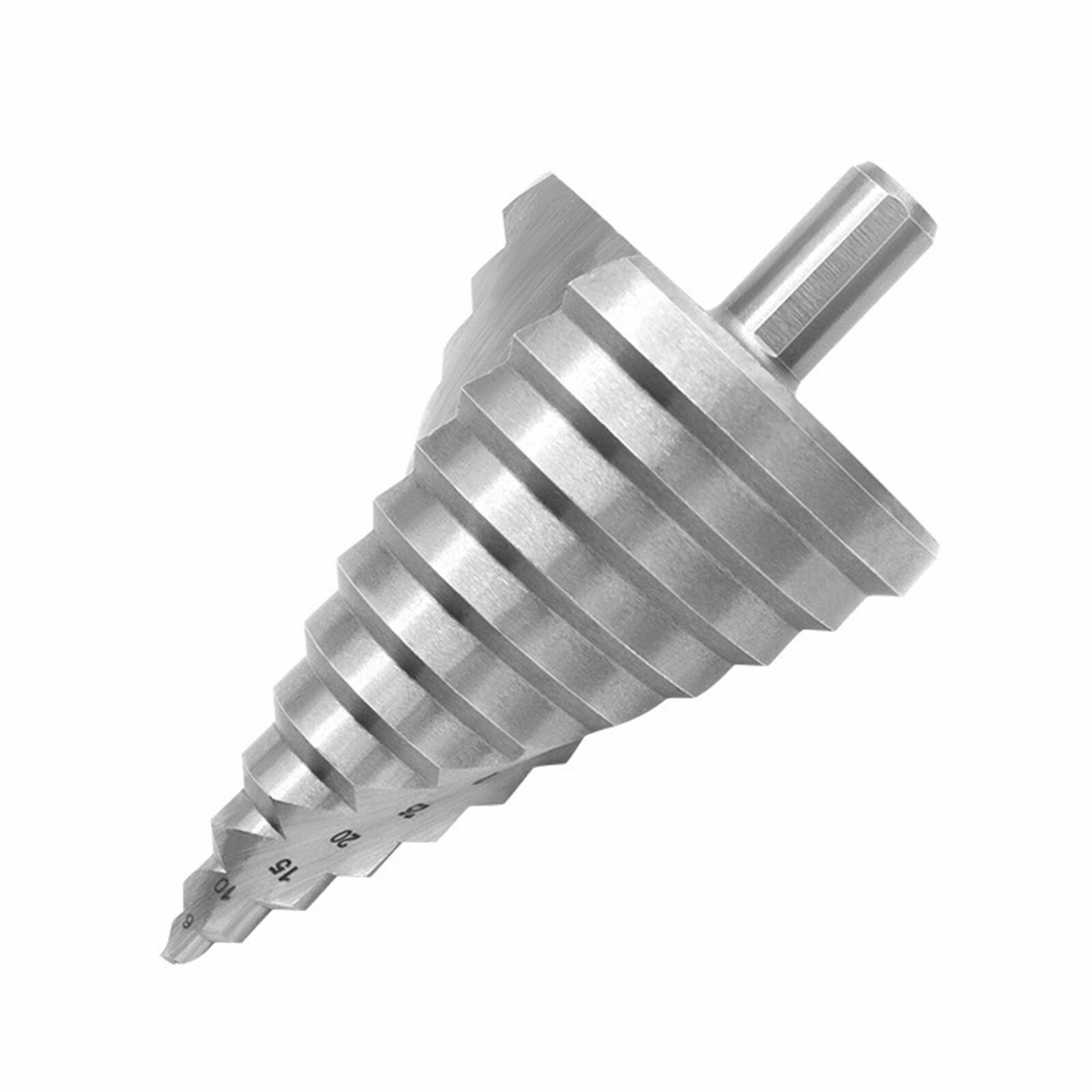 12-ступенчатое коническое сверло 6-60 мм для эффективного сверления отверстий в металле и дереве