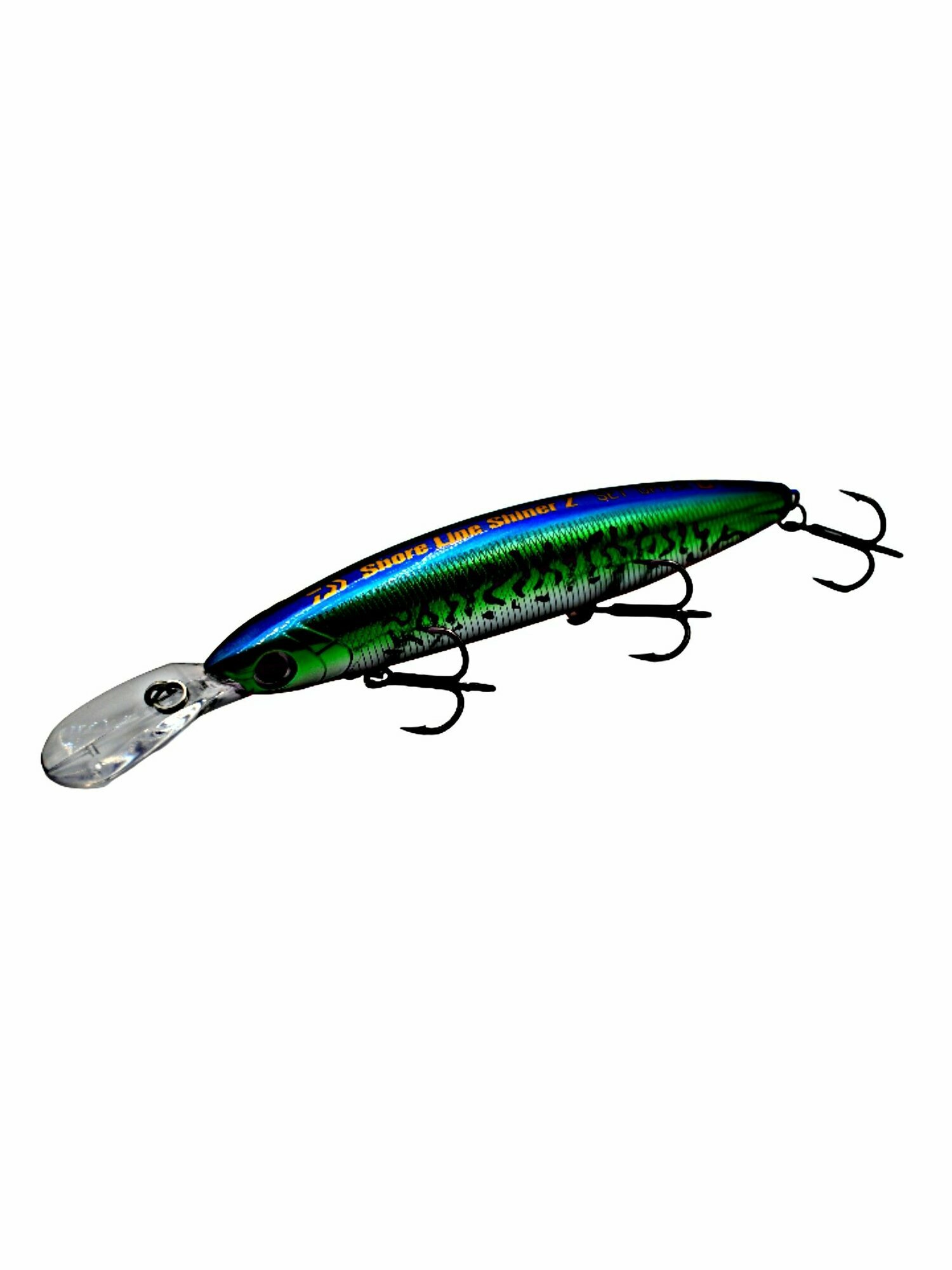 Воблер Daiwa Shore Line Shiner Set Upper110 S DR 110 мм, 22.8 г, suspending, тройники #6 для твичинга щуки, окуня, жереха