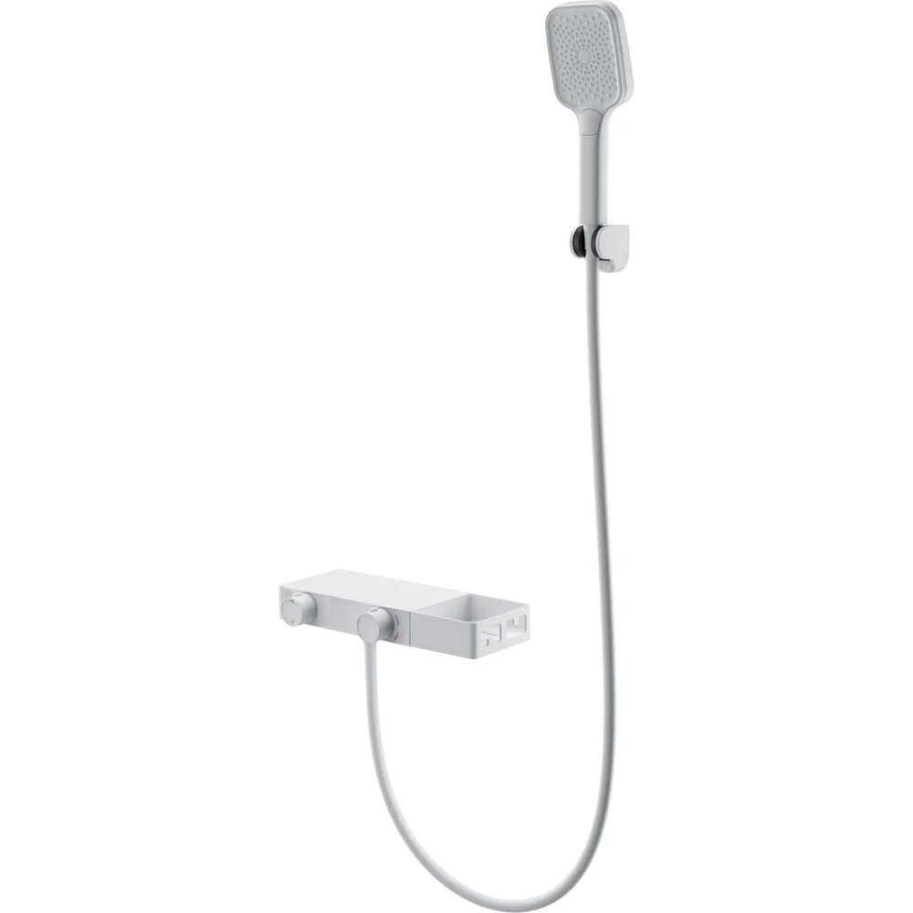 Wonzon & Woghand Смеситель для ванны с душем и термостатом , Белый матовый () WW-B2551-MW