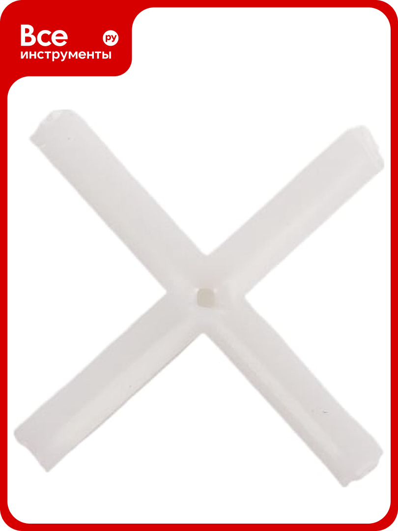 Крестики для плитки 2.0 мм, 2000 шт пакет Tech-Krep 150875, профессионального качества, для ровного монтажа плитки