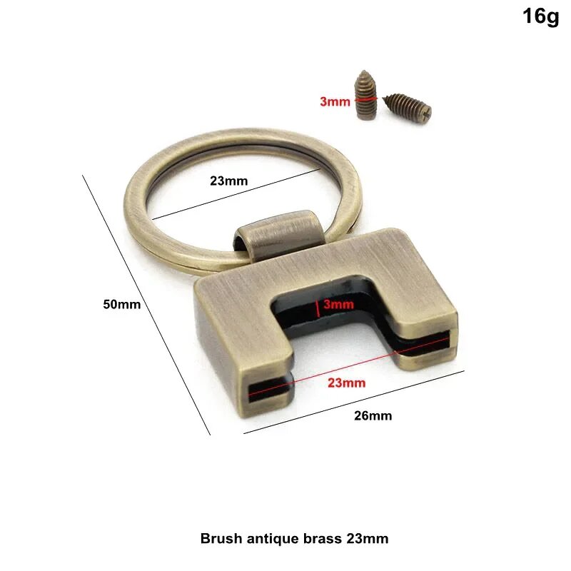 10-50 шт. высокое качество металлическое кольцо для ключей T-образный брелок 10 pieces, Num4-silver