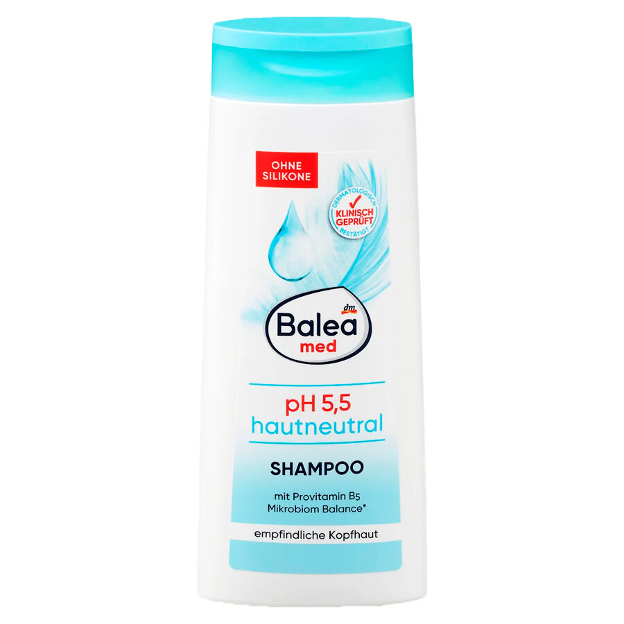Шампунь Balea MED - pH 5,5 Neutral for Sensitive Scalp, 300мл, 1шт