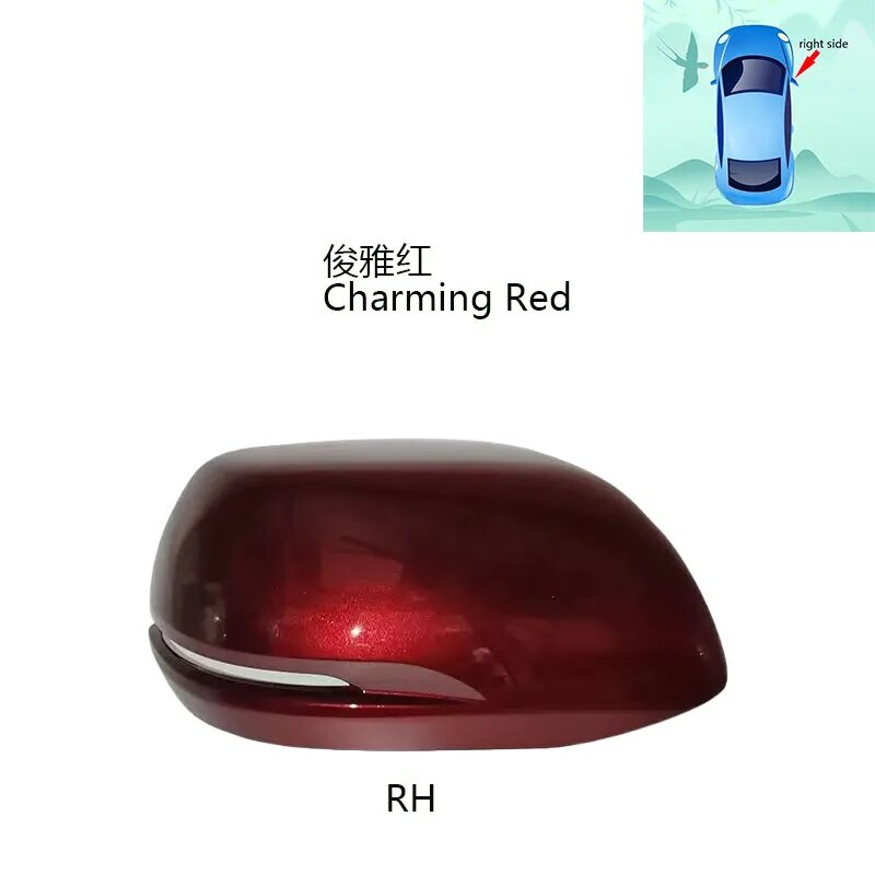 Для Honda CRV CR-V 2012 2013 2014 2015 2016 2017 2018 2019 2020Автоматическое Charming Red Right