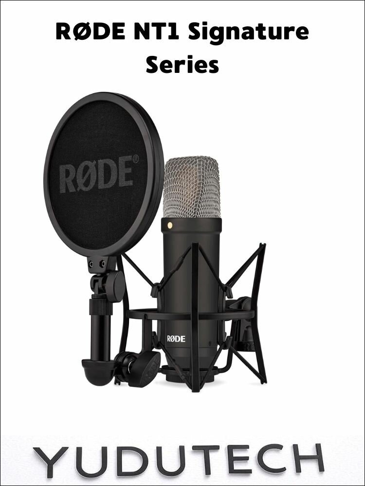 Микрофон студийный R DE NT1 Signature Series, черный матовый