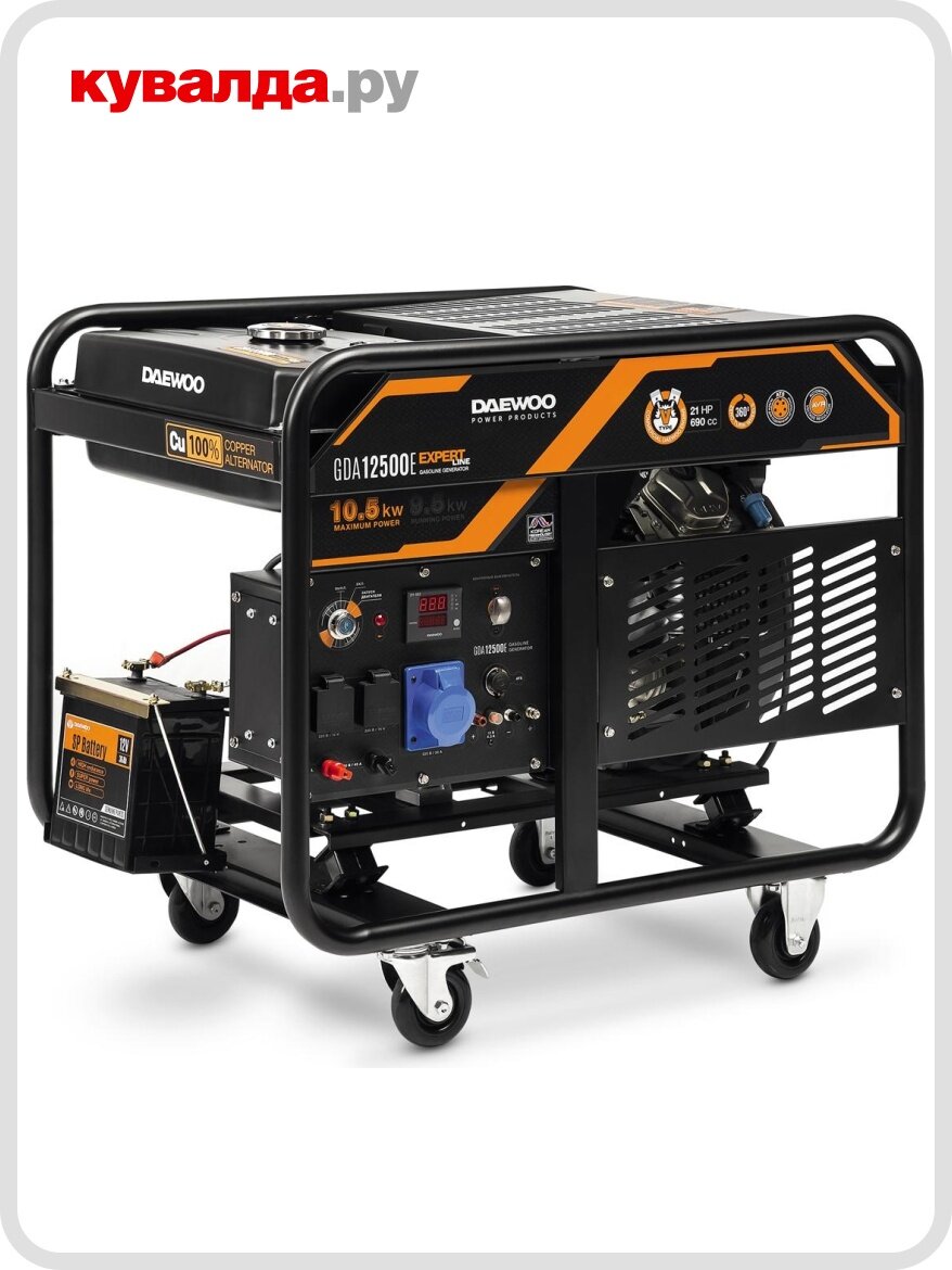 Генератор бензиновый DAEWOO GDA 12500E