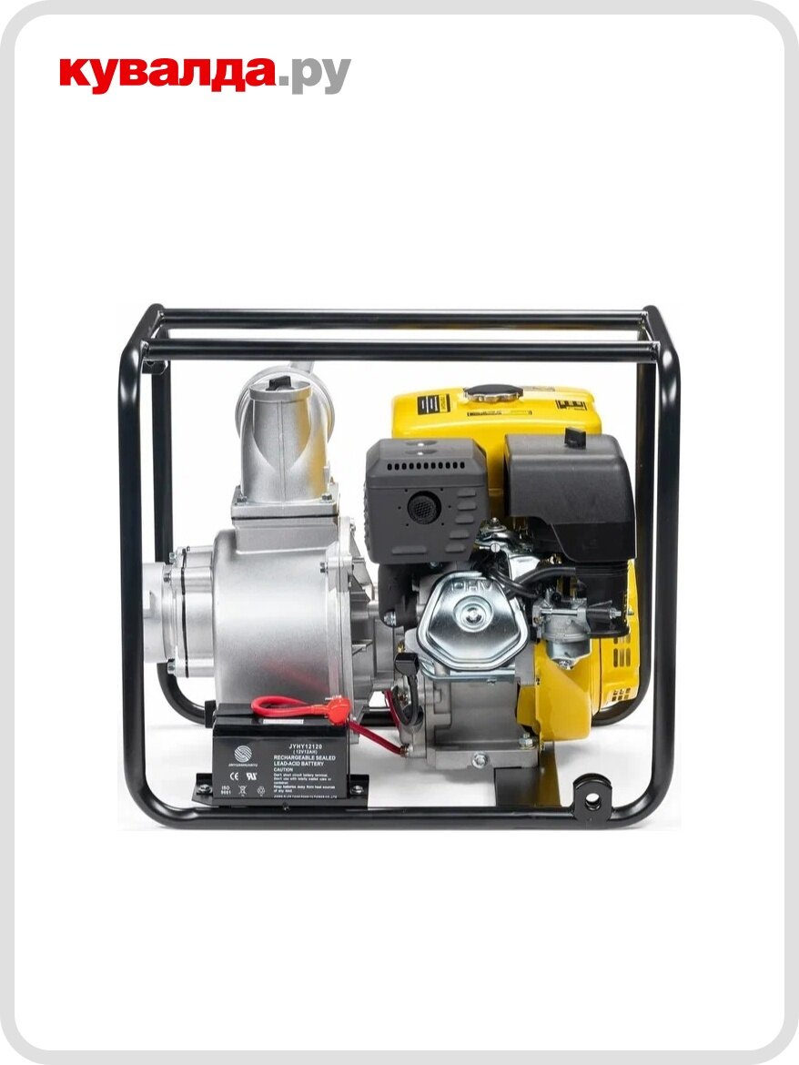 Мотопомпа бензиновая CHAMPION GP100E для слабозагрязненной воды