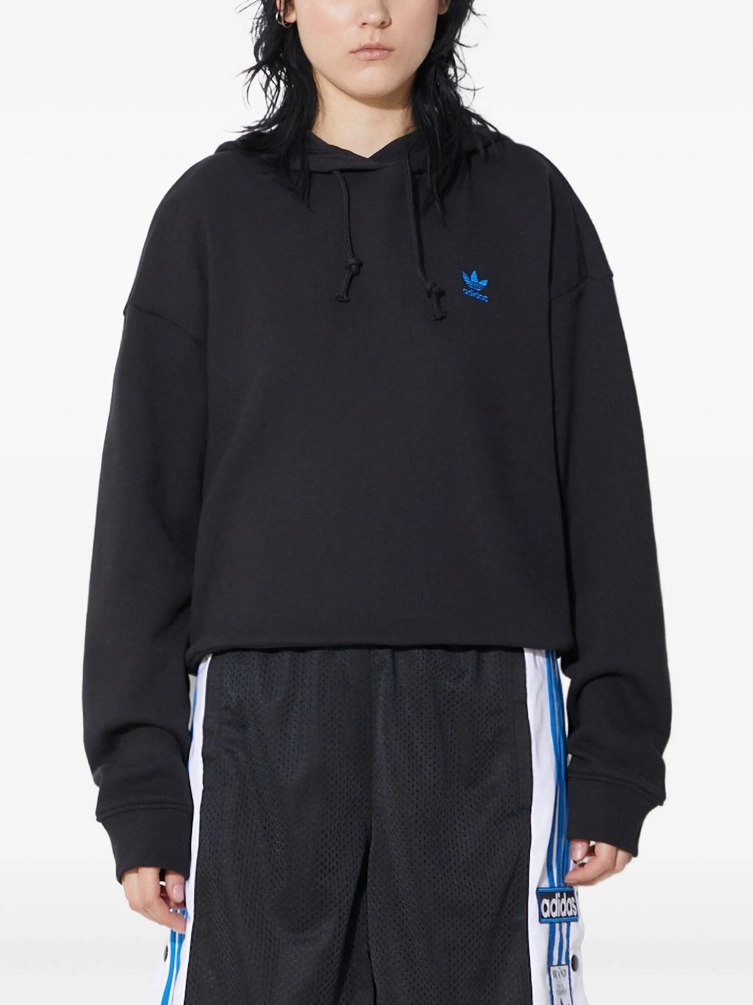 Худи adidas, размер XS, , black/black