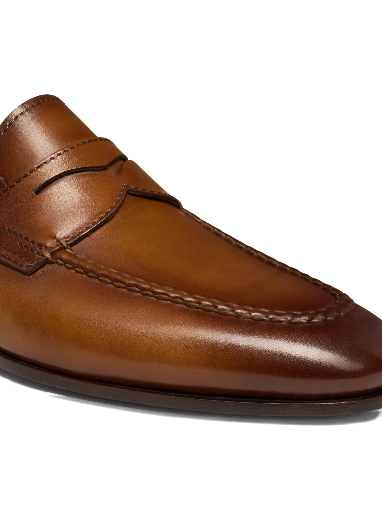 Лоферы Santoni, размер 9, brown — фото 1
