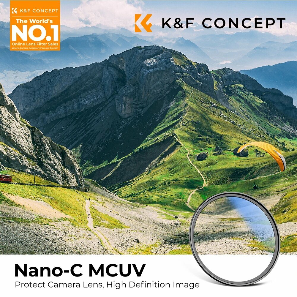 K&F CONCEPT УФ-фильтр 43mm для объектива
