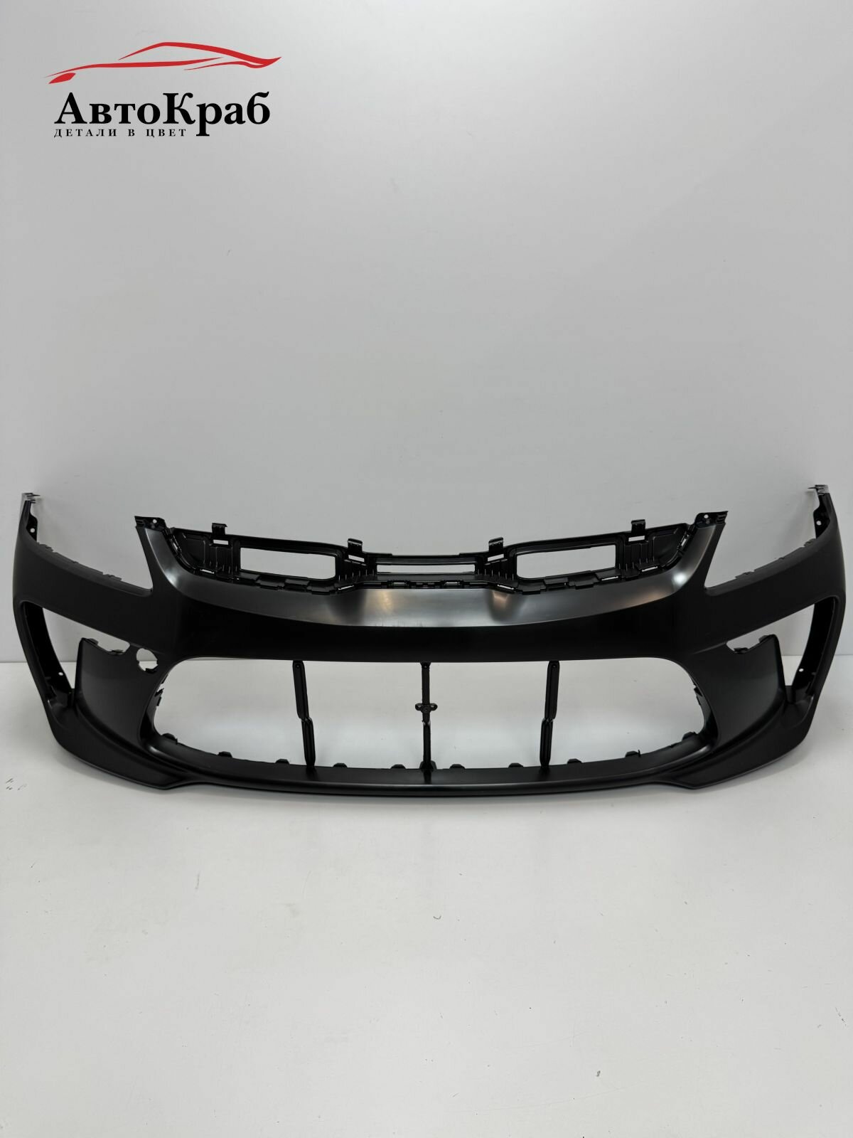 Бампер передний под покраску для Киа Рио 4 2017 - 2020 г. Технопласт