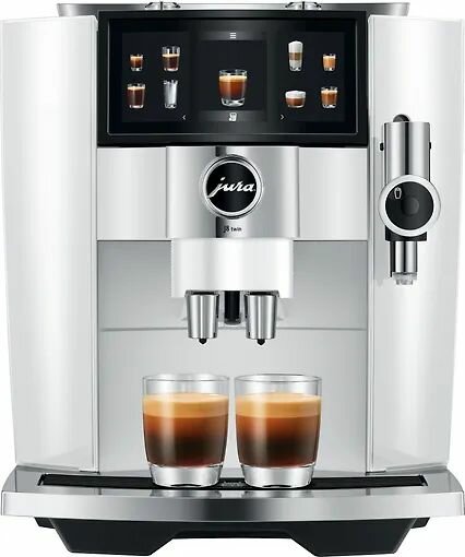 Кофемашина Jura J8 Twin Diamond White