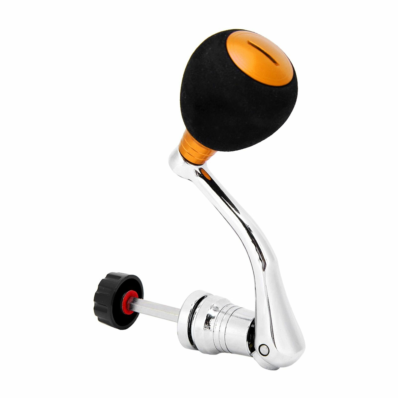 Замена рукоятки для катушки, металлический рычаг, золотой цвет